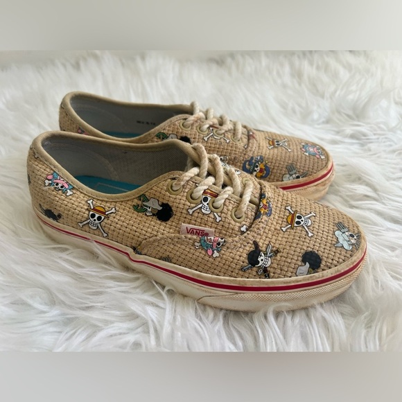 Vans | Shoes | Vans One Piece X Authentic Straw Hat Sneakers | Poshmark